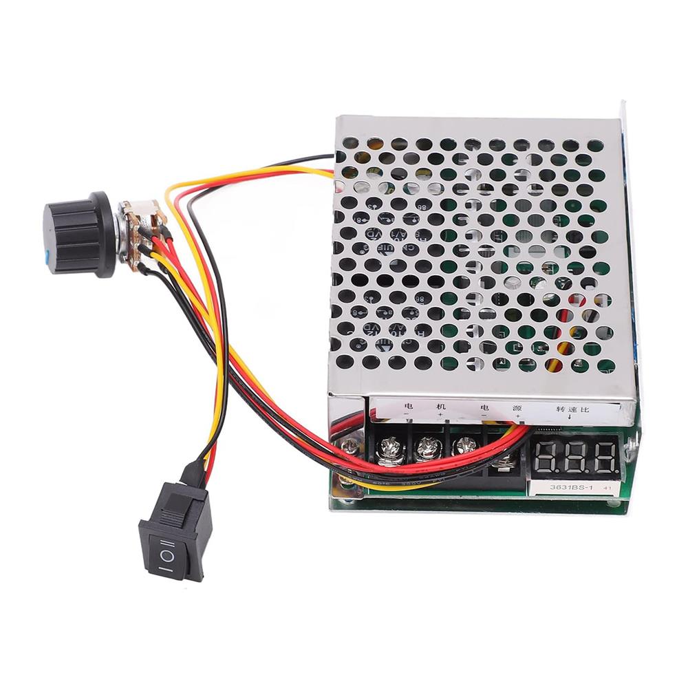 10V-55V 40A PWM Fırçalı DC Led Ekranlı Motor Sürücü
