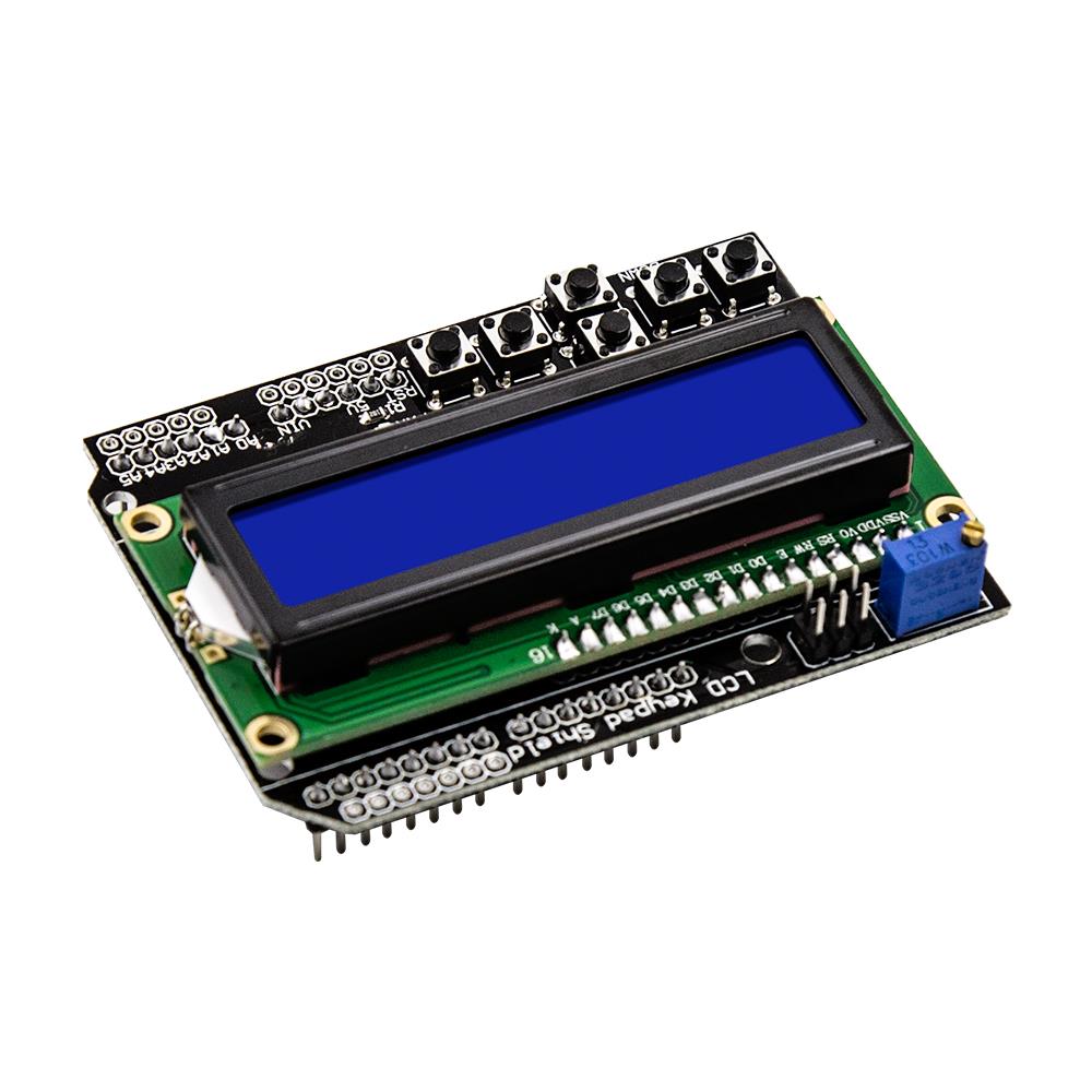 1602 LCD Keypad Shield 16x2 Ekran Arduino ile Uyumlu