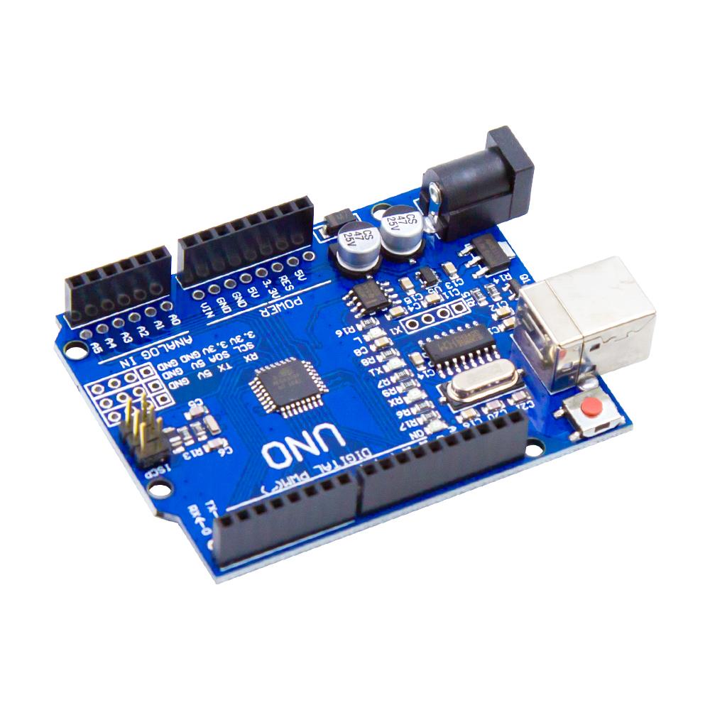Arduino Uno R3 Geliştirilmiş CH340 Chip - Klon (USB Kablo Dahil)