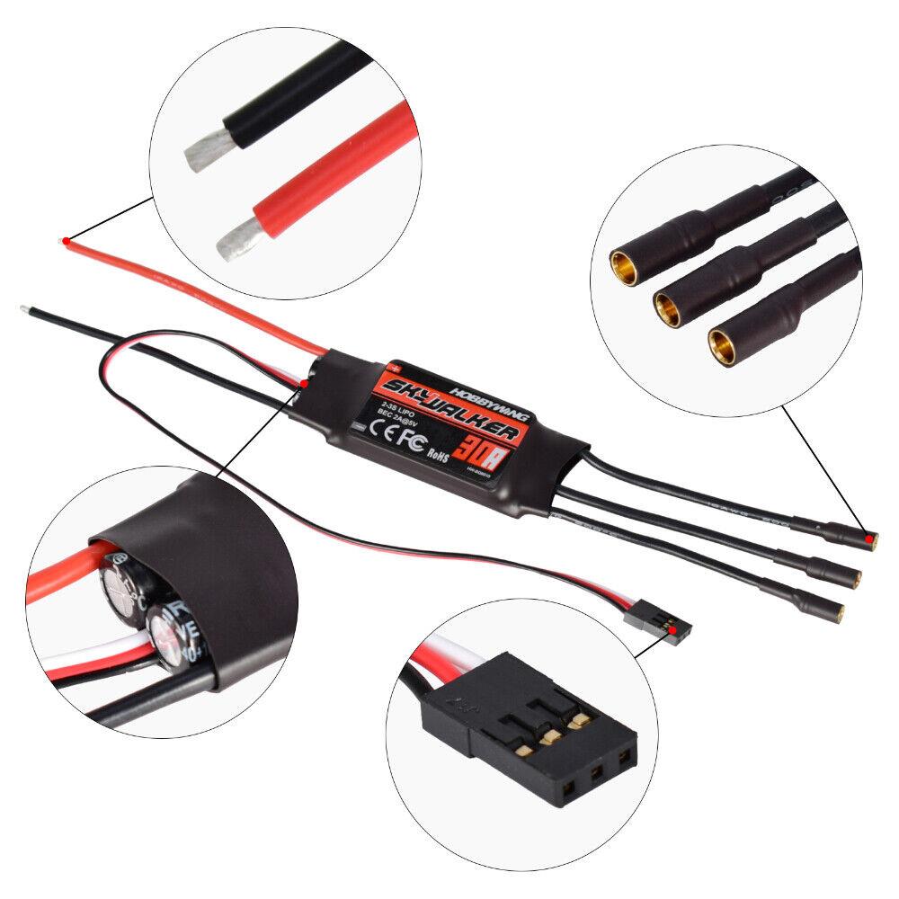 Hobbywing SkyWalker ESC 30A Brushless Fırçasız Motor Hız Kontrol Sürücüsü