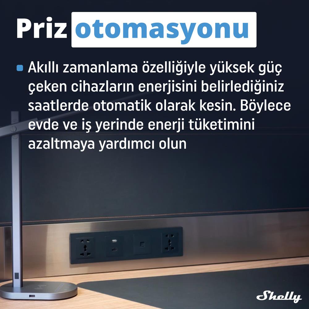 Shelly Pro 2 DIN Ray 2 Kanal Akıllı Röle