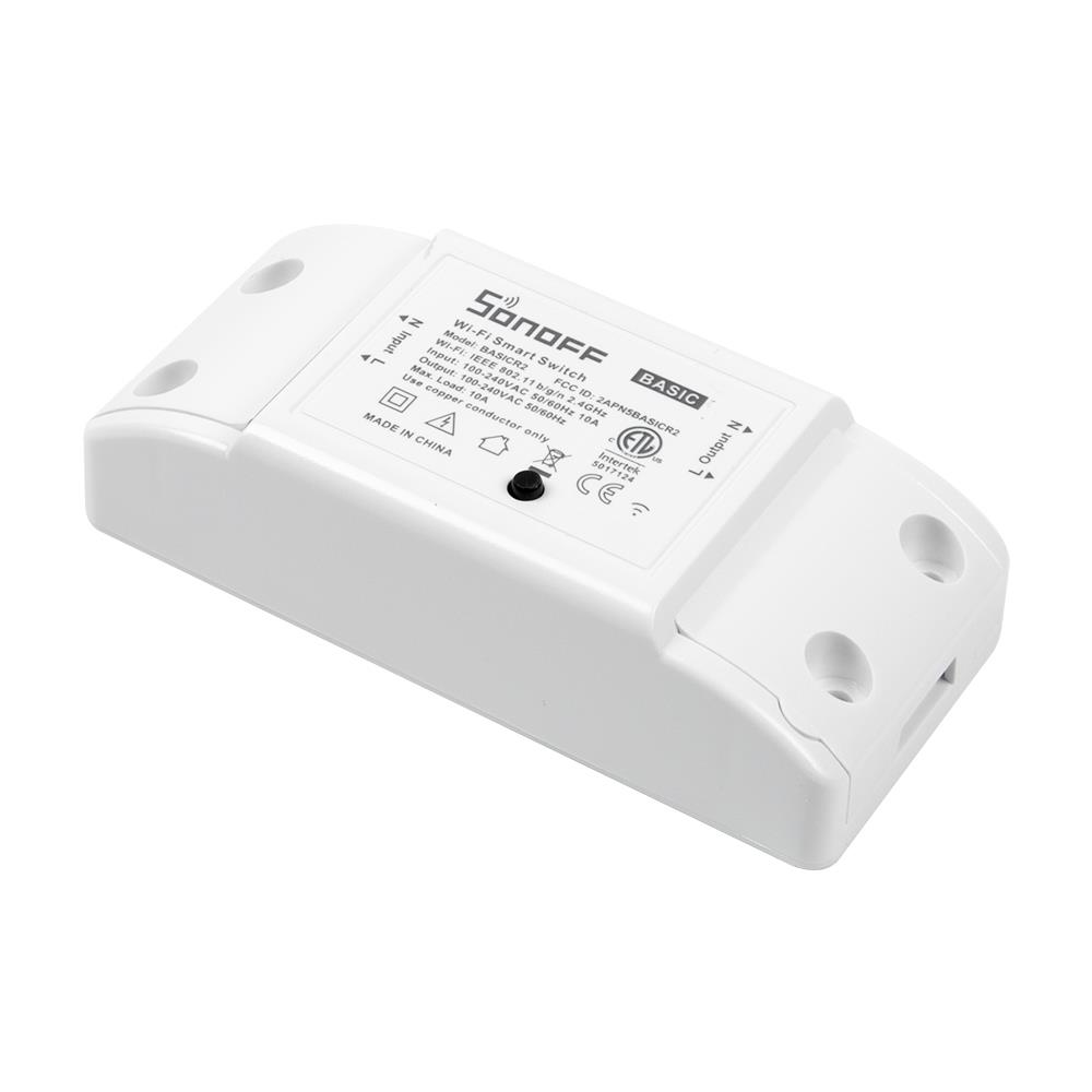 Sonoff Basic R2 WiFi Akıllı Ev Otomasyon Rölesi | Akıllı Ev Sistemi